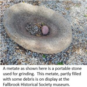 Bedrock Milling Sites in Fallbrook – Fallbrook Historical Society